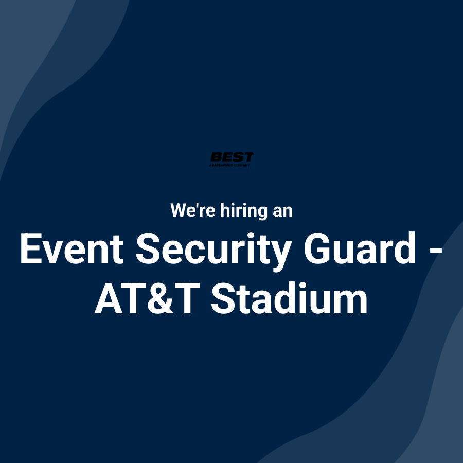 Event Security Guard - AT&T Stadium