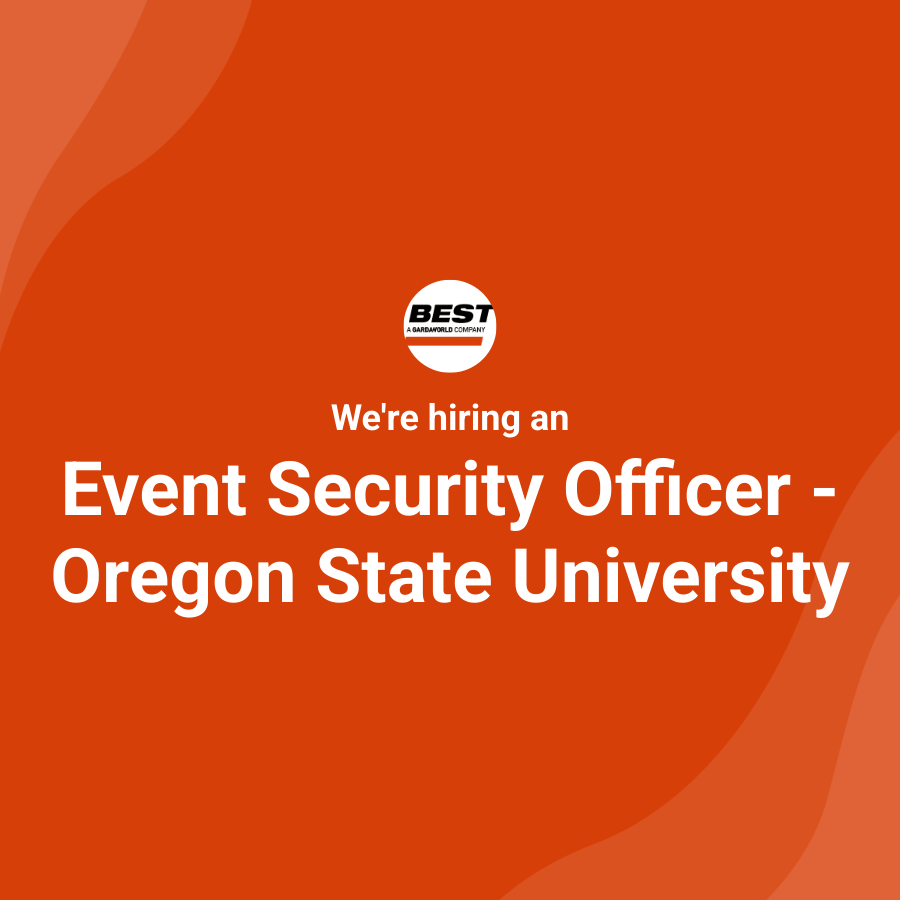Event Security Officer - Oregon State University