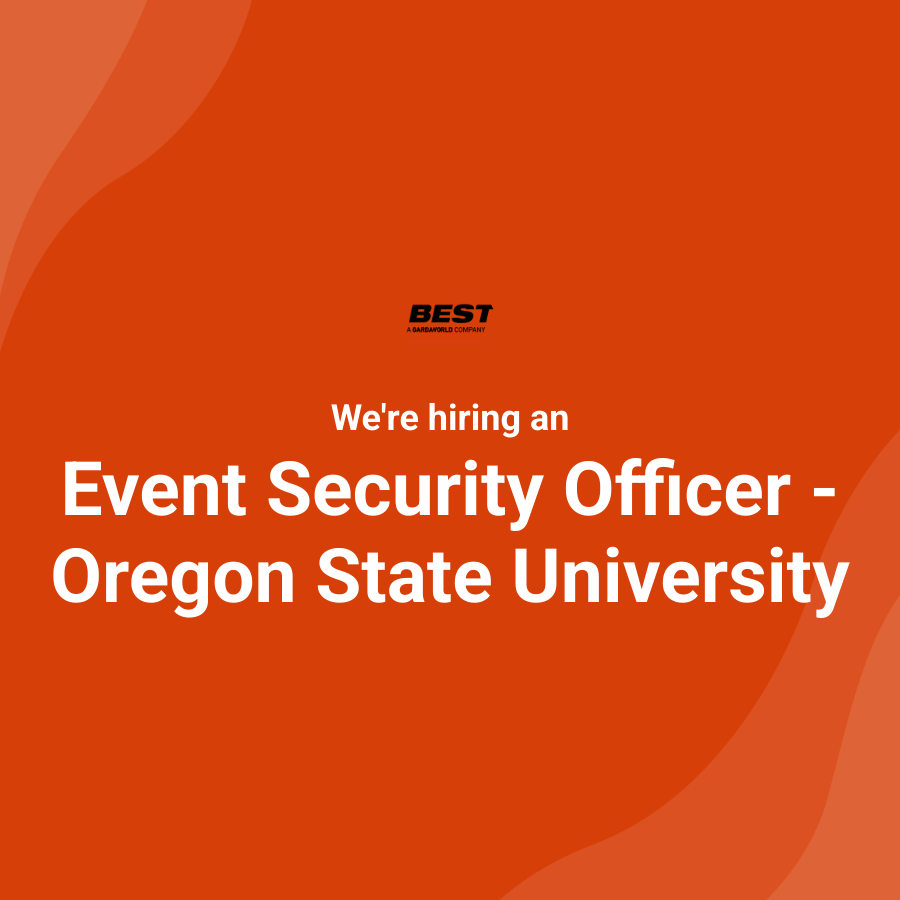 Event Security Officer - Oregon State University