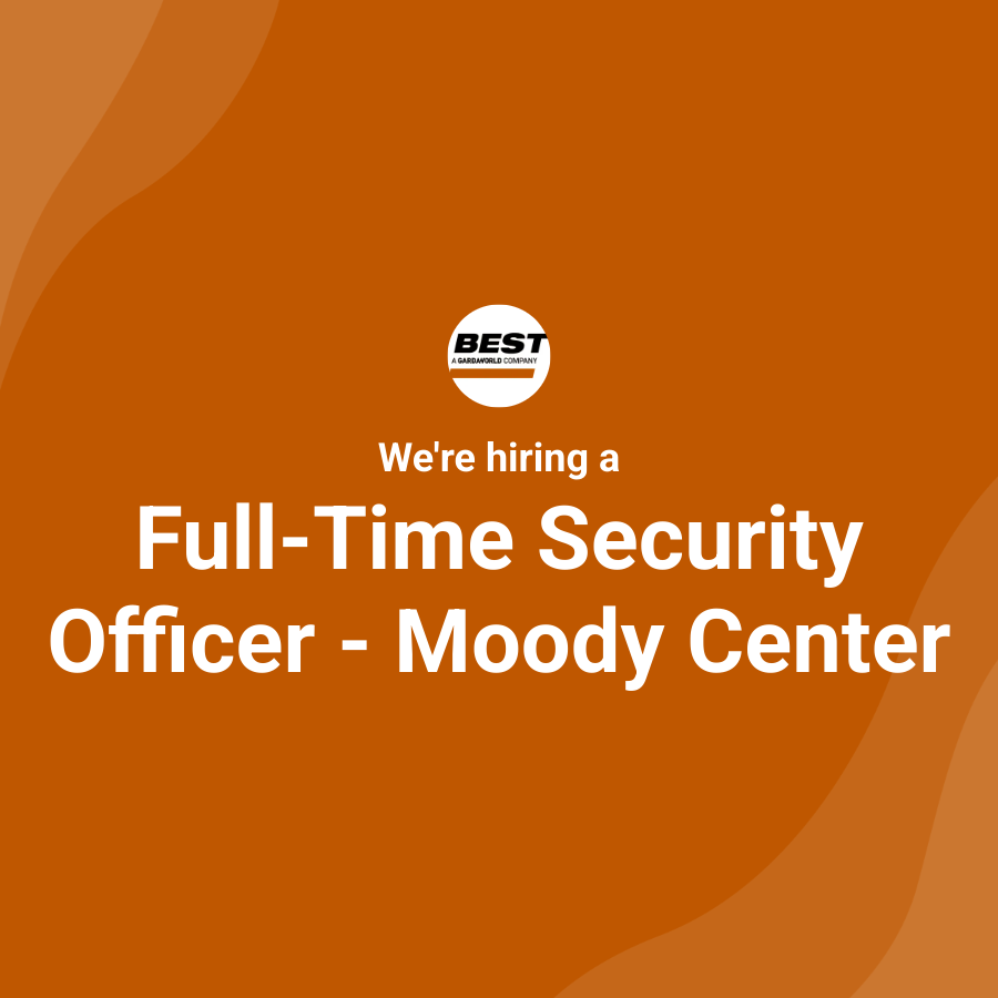 Full-Time Security Officer - Moody Center