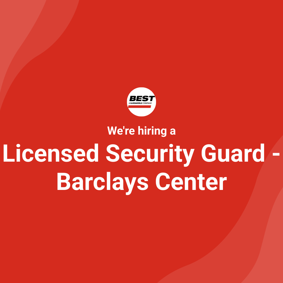 Licensed Security Guard - Barclays Center