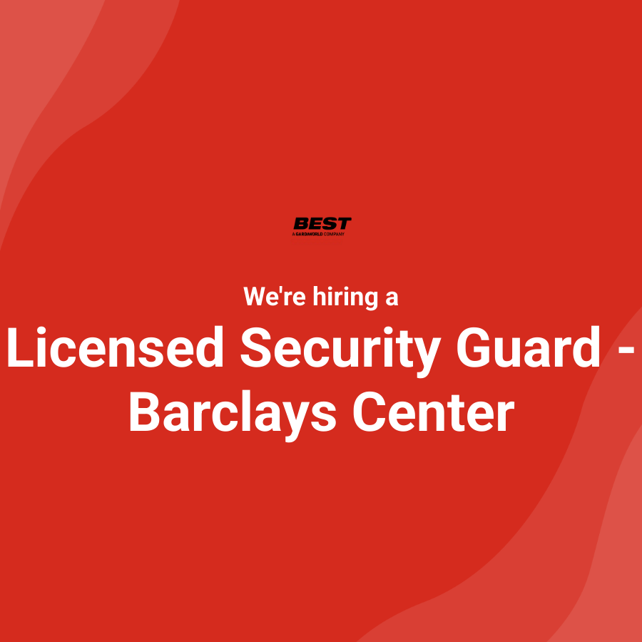 Licensed Security Guard - Barclays Center