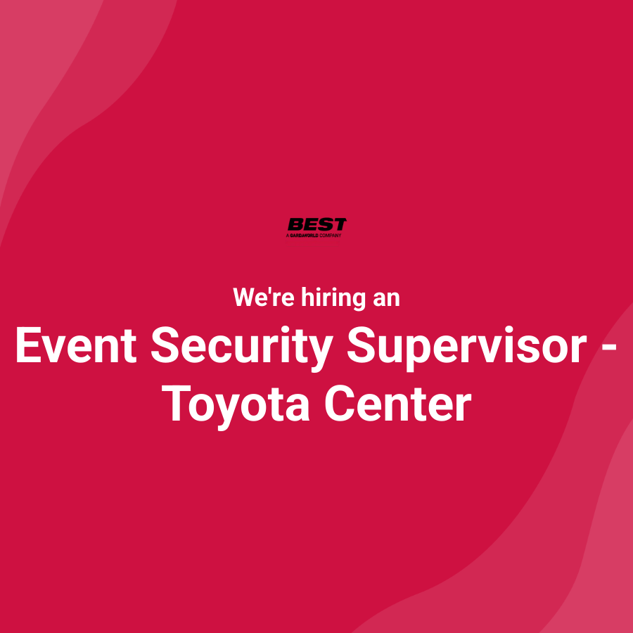 Event Security Supervisor - Toyota Center