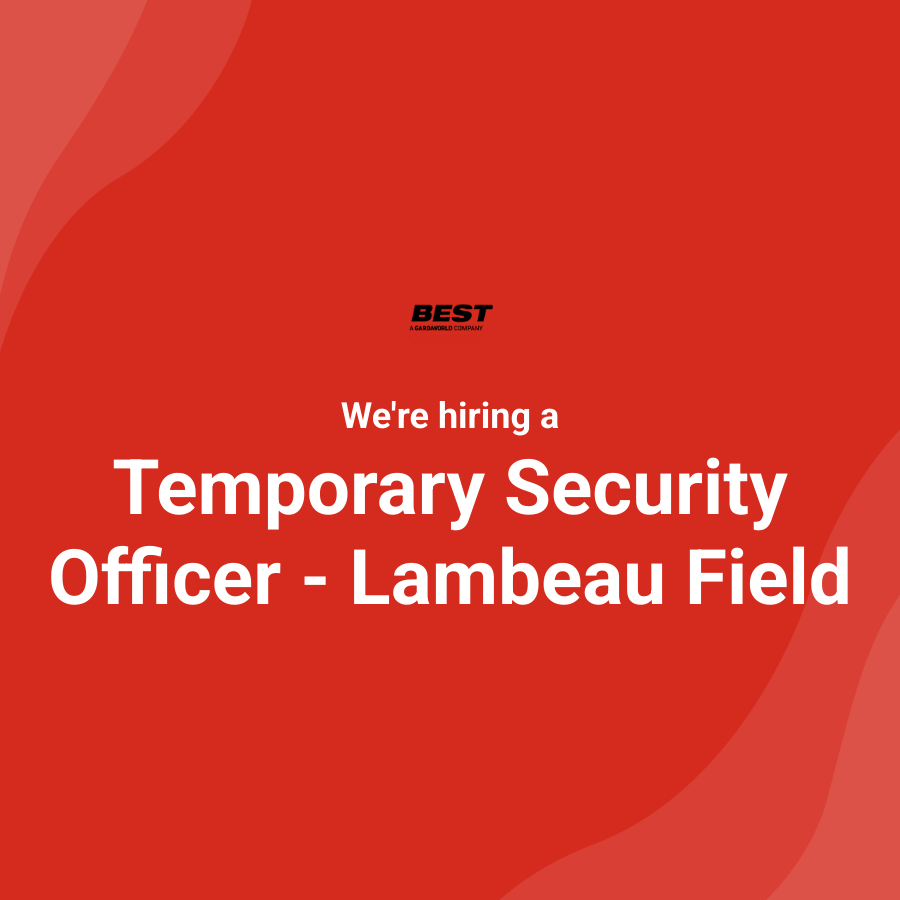 Temporary Security Officer - Lambeau Field