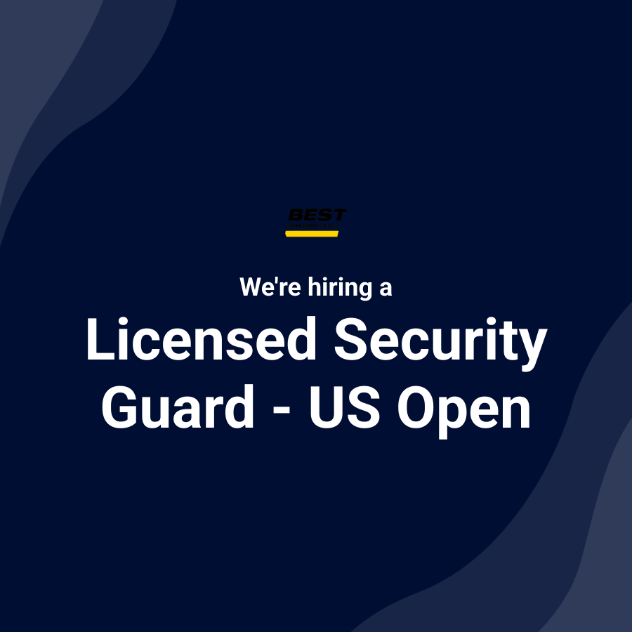Licensed Security Guard - US Open