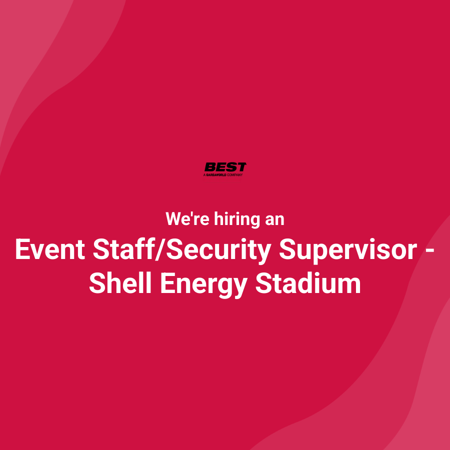 Event Staff/Security Supervisor - Shell Energy Stadium