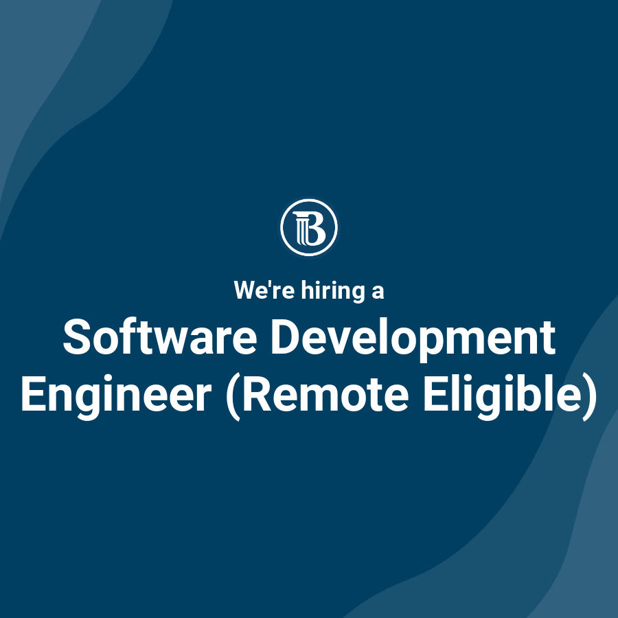 Software Development Engineer (Remote Eligible)
