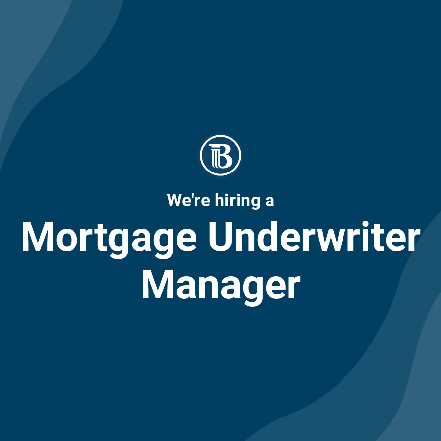 Mortgage Underwriter Manager