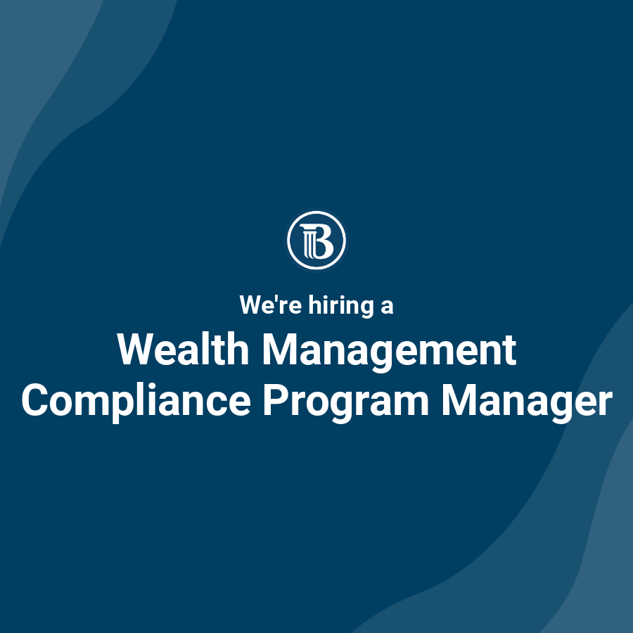 Wealth Management Compliance Program Manager