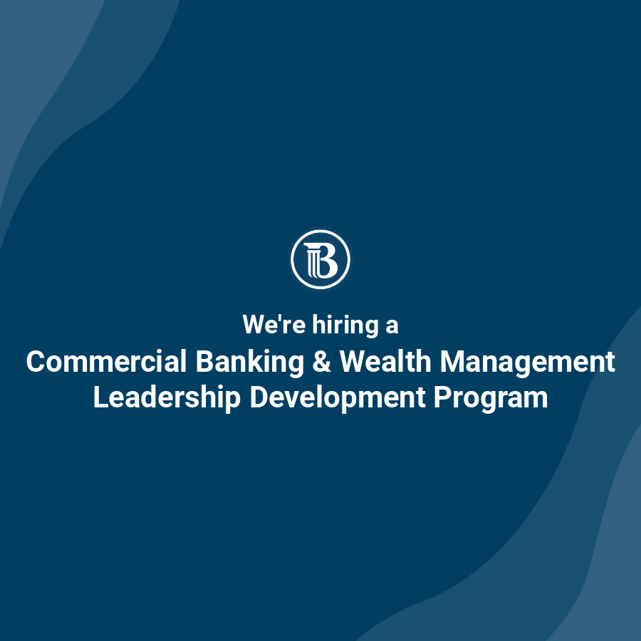 Commercial Banking & Wealth Management Leadership Development Program