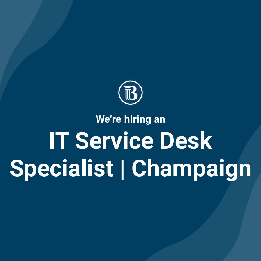 IT Service Desk Specialist | Champaign