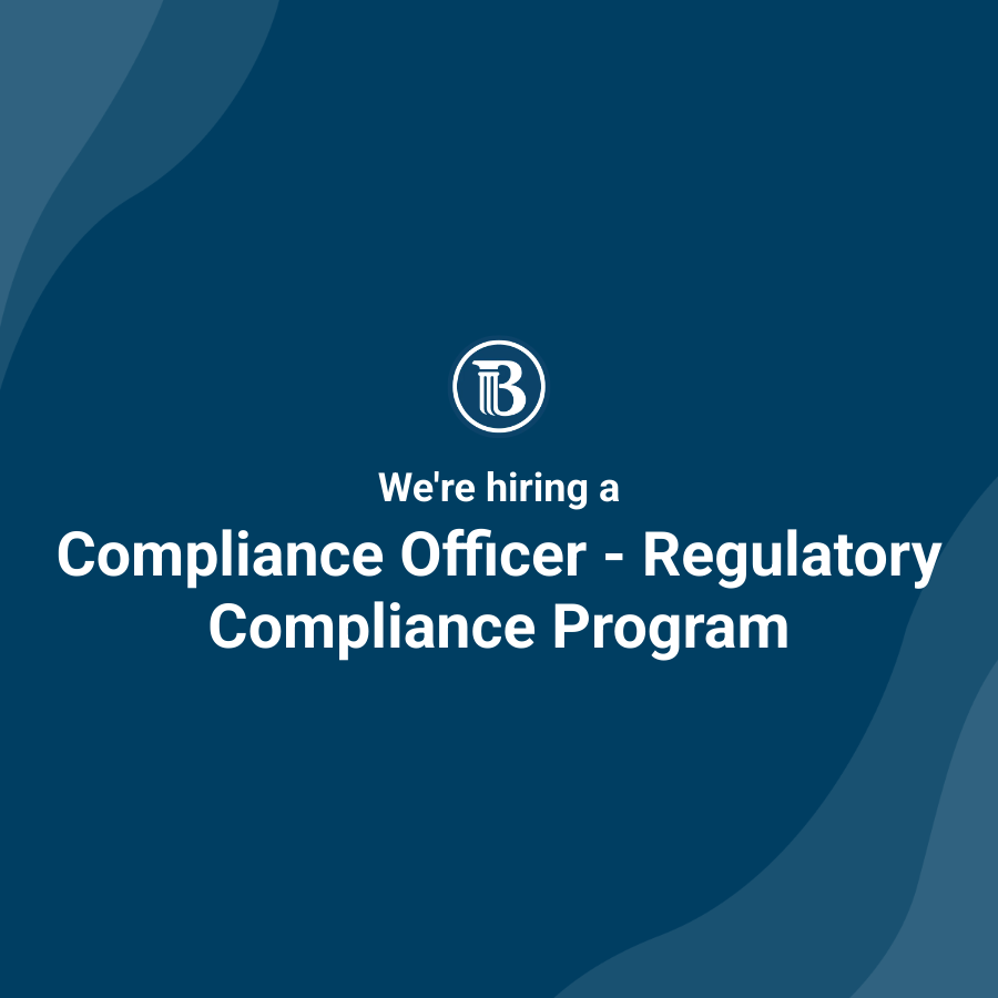 Compliance Officer - Regulatory Compliance Program
