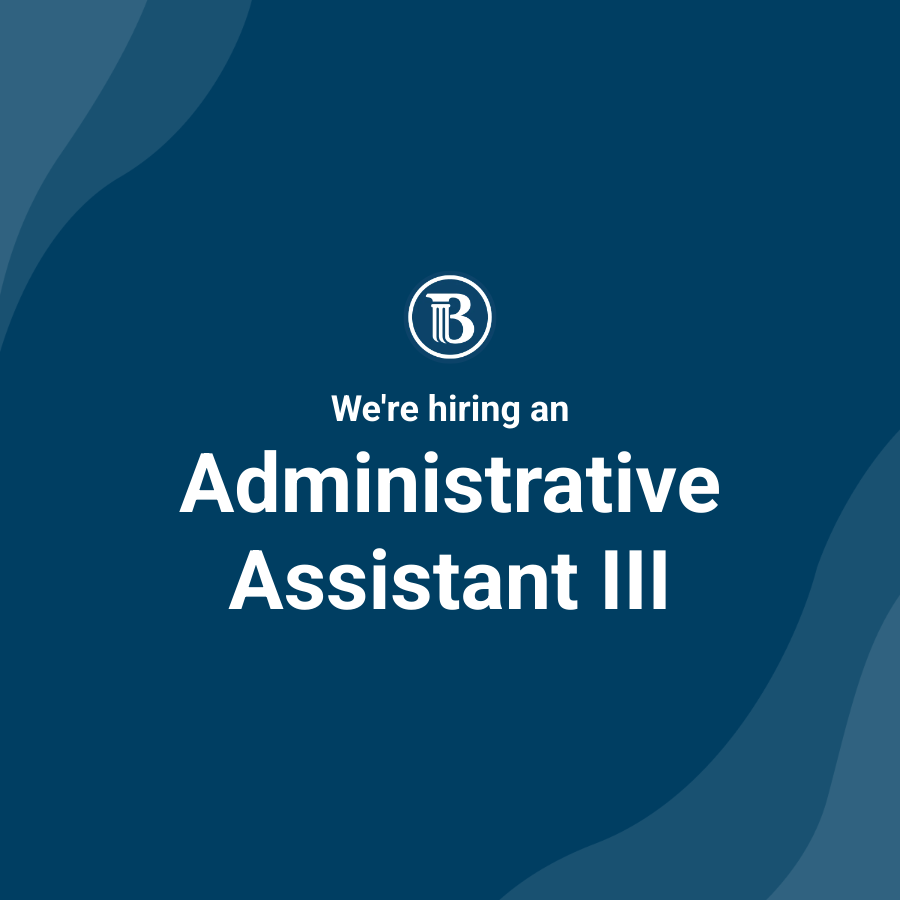 Administrative Assistant III