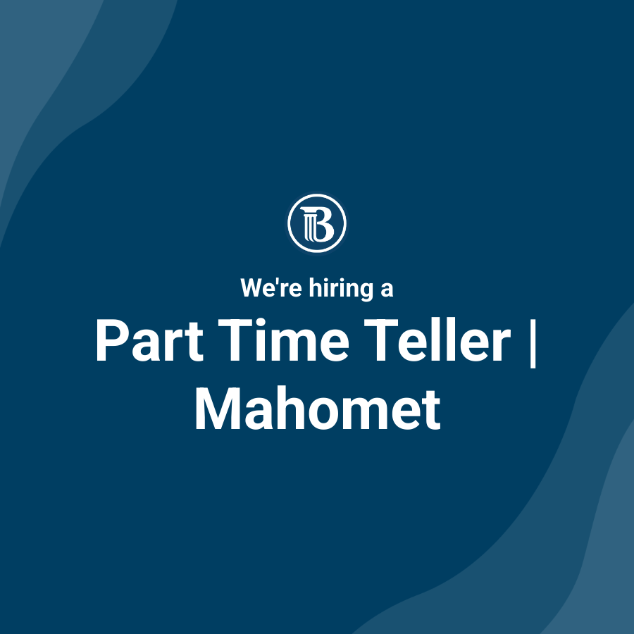 Part Time Teller | Mahomet