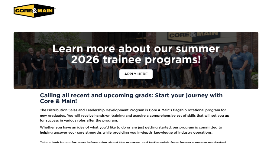 Trainee Program