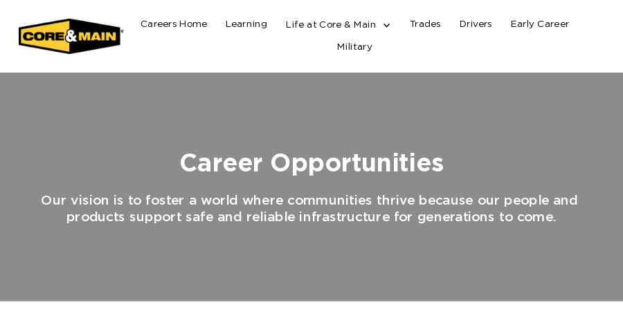 Core and Main Careers