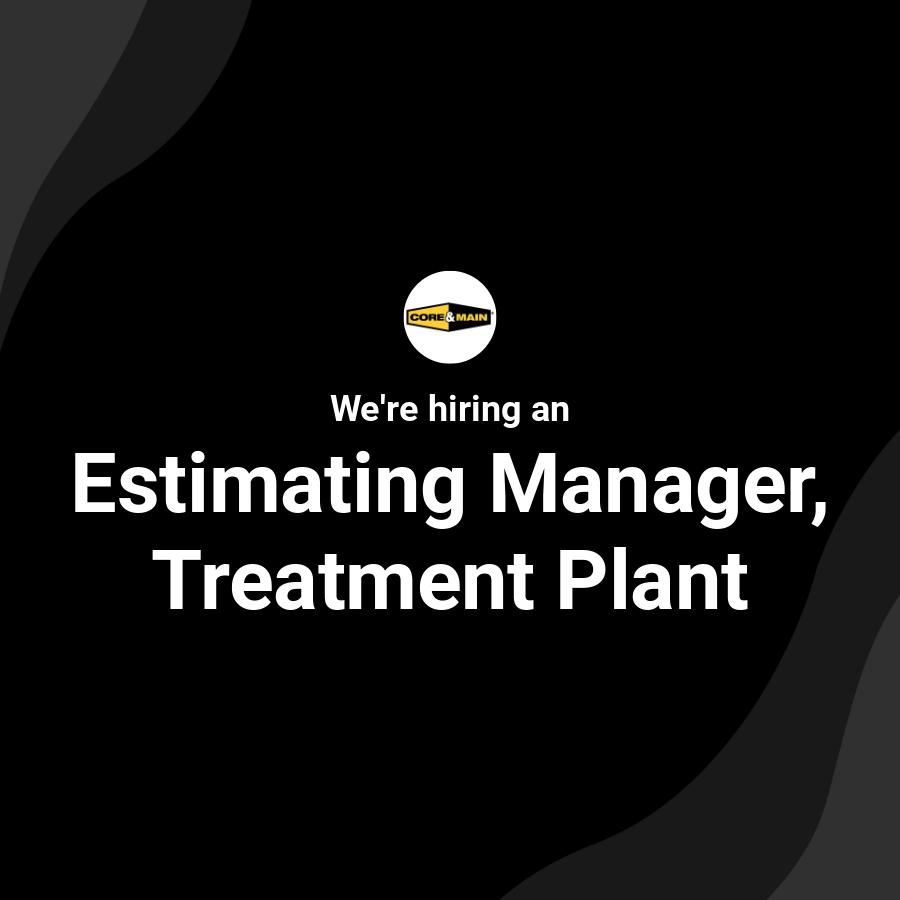 Estimating Manager, Treatment Plant