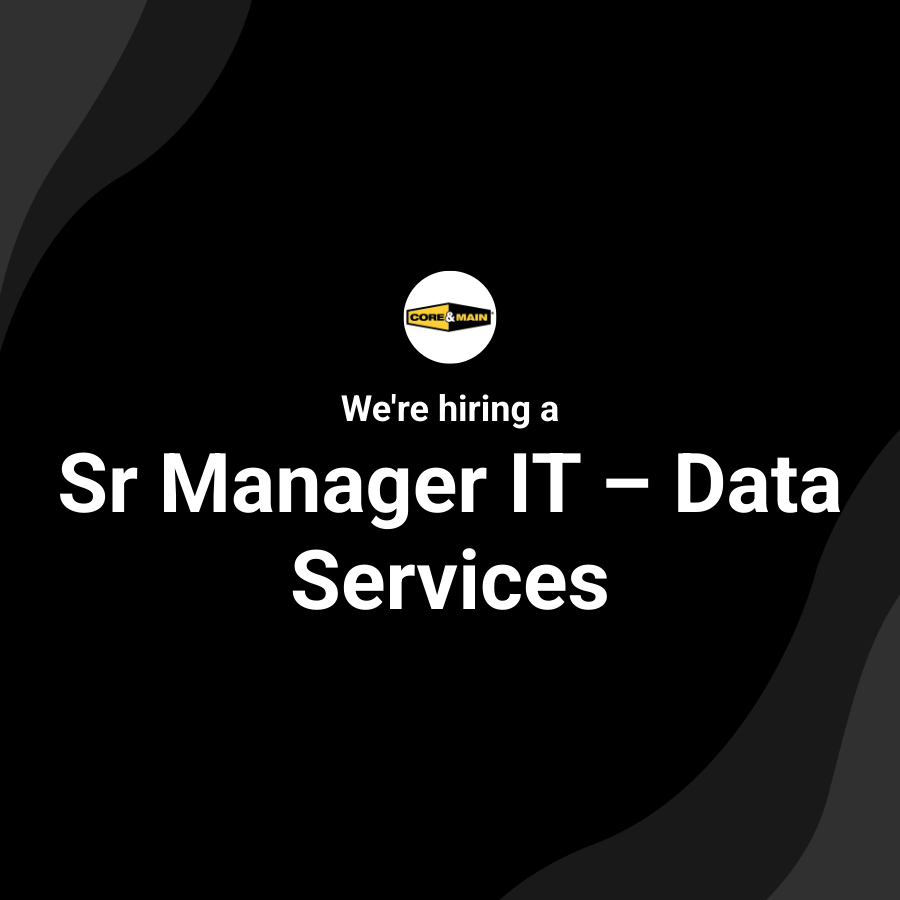 Sr Manager IT – Data Services