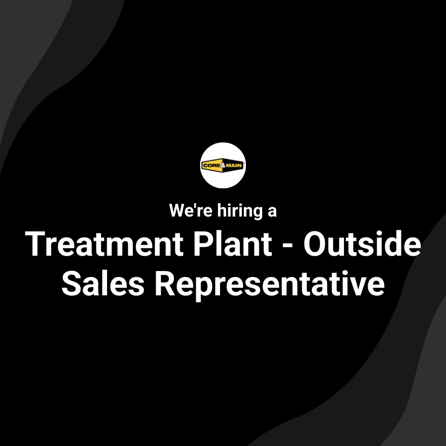 Treatment Plant - Outside Sales Representative