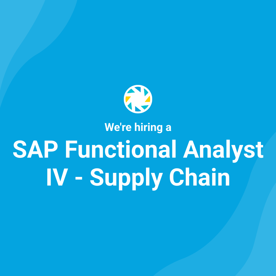 SAP Functional Analyst IV - Supply Chain