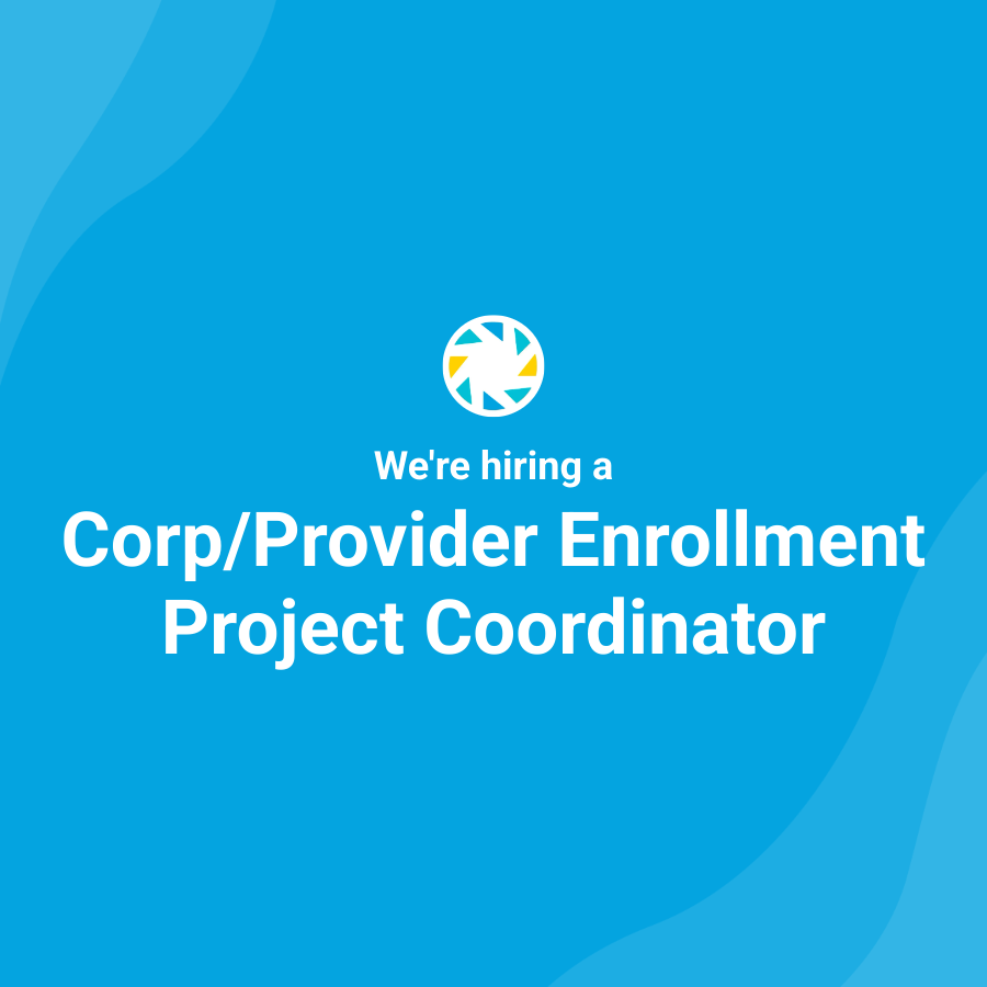 Corp/Provider Enrollment Project Coordinator