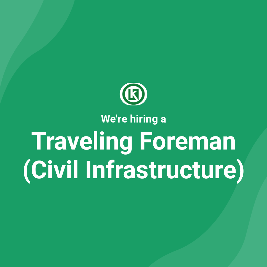 Traveling Foreman (Civil Infrastructure)