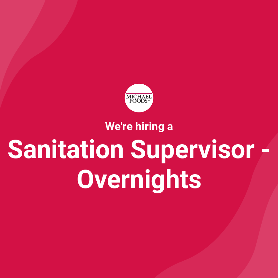 Sanitation Supervisor - Overnights