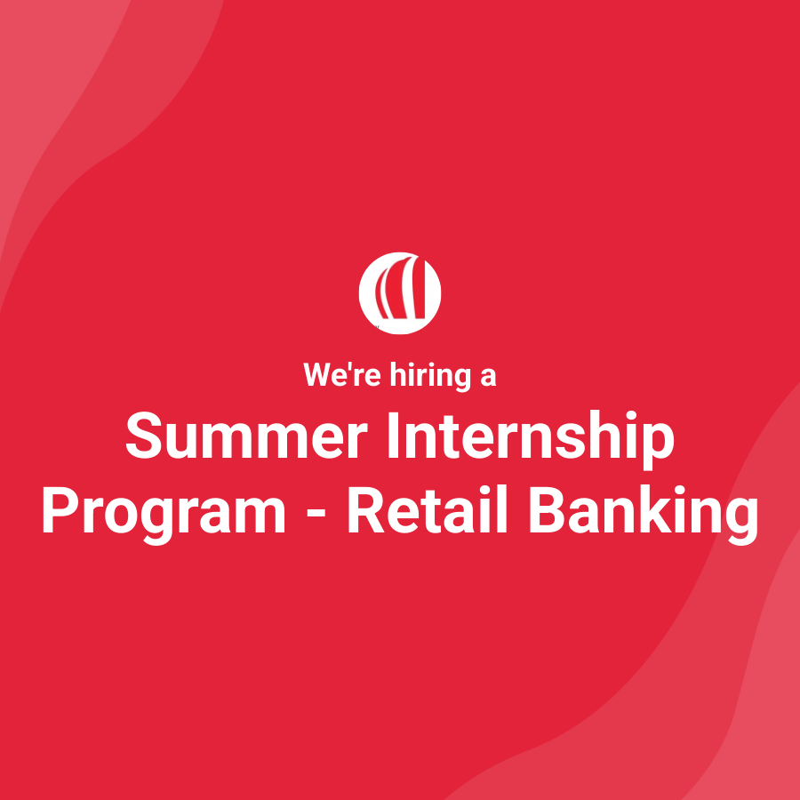Summer Internship Program - Retail Banking