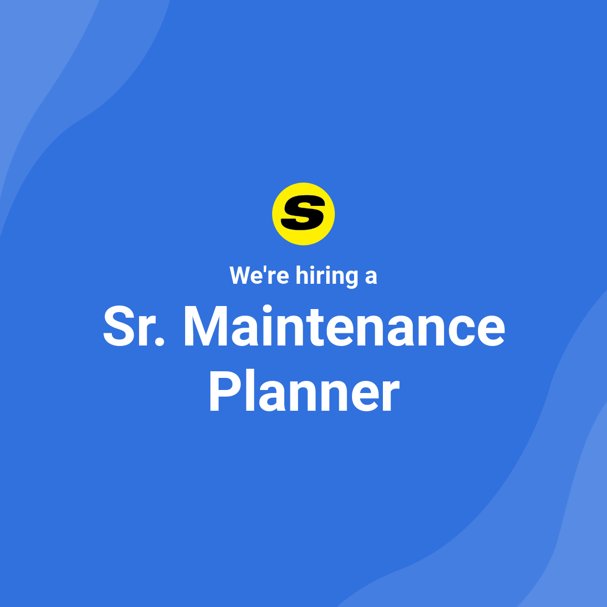 Sr. Maintenance Planner